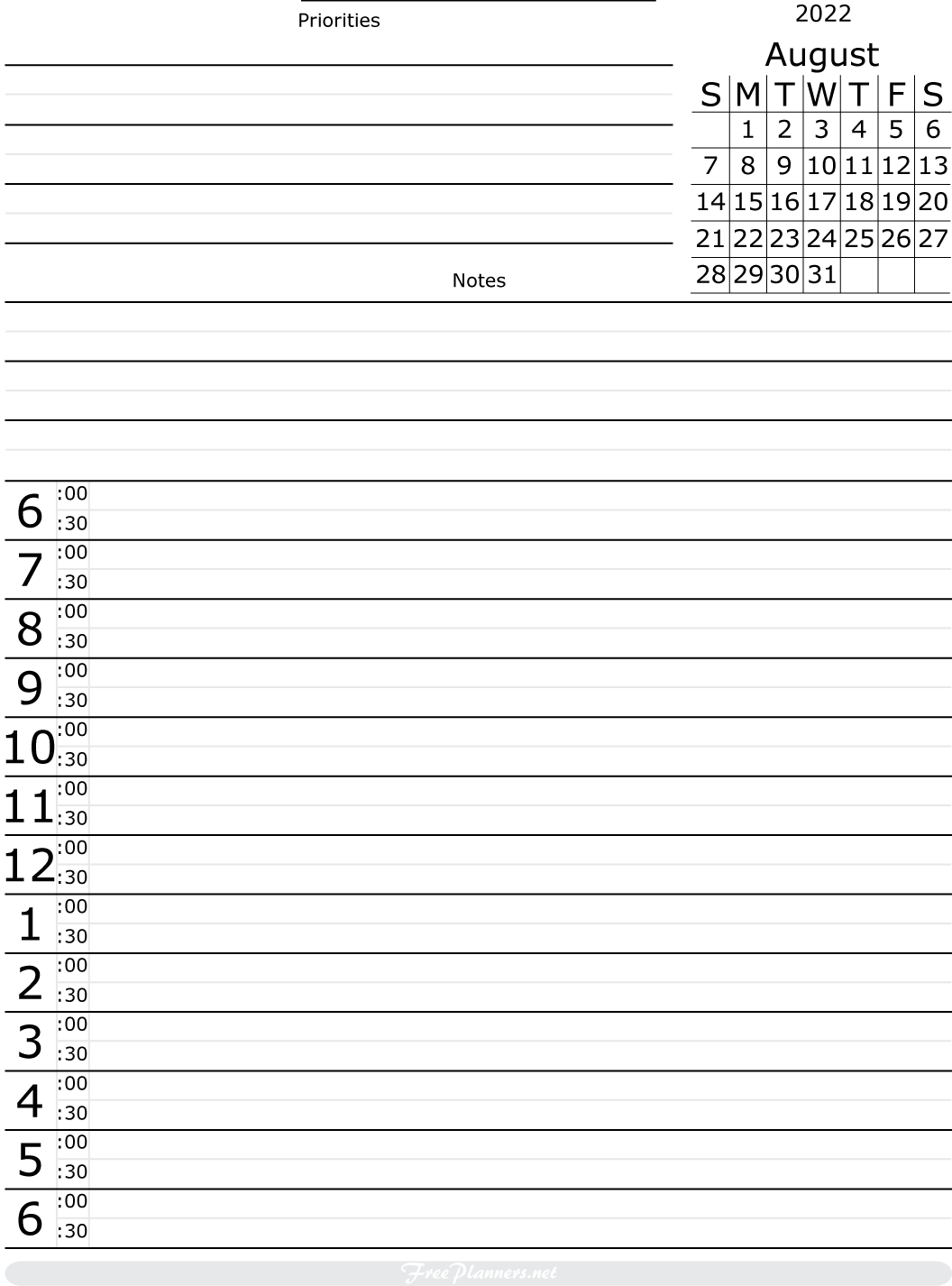 2022 and 2023 Monthly Calendars - Monthly Calendar Planner - Free Planners