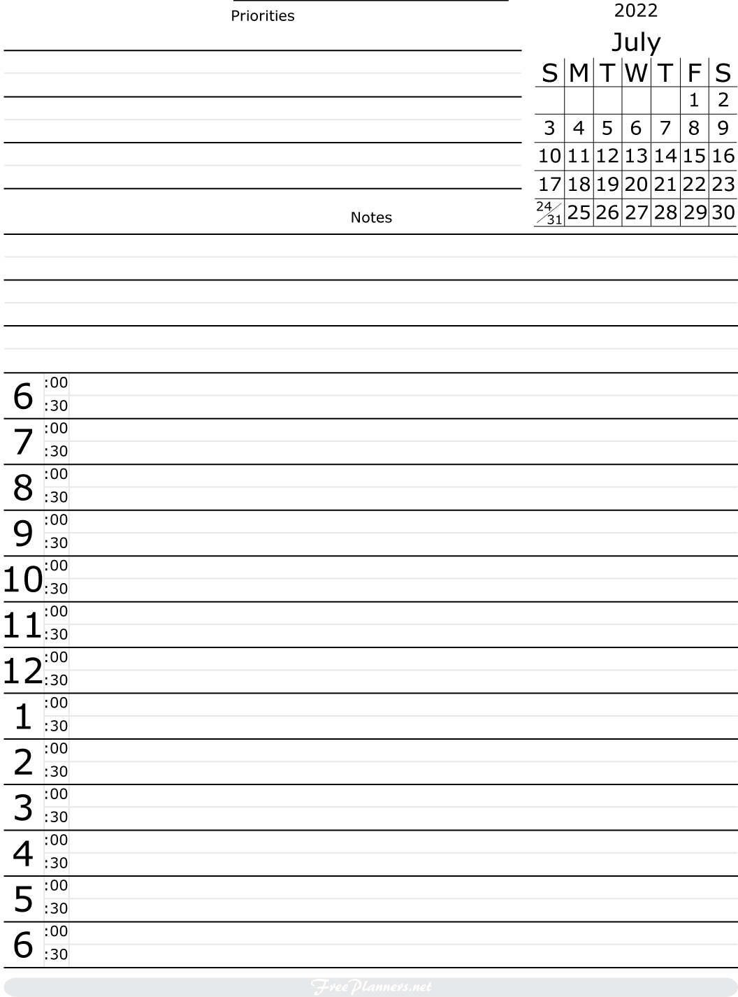 2022 and 2023 Monthly Calendars - Monthly Calendar Planner - Free Planners